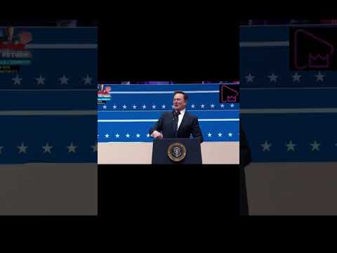 elon musk hand gesture video