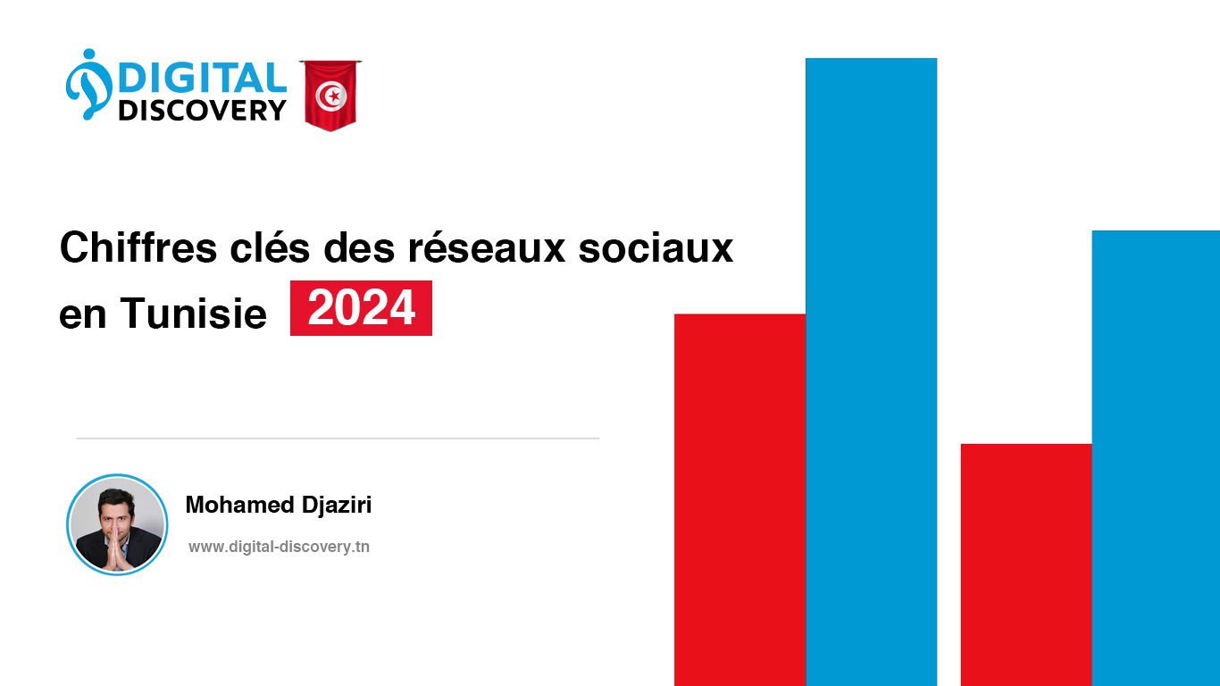 Chiffres clés des réseaux sociaux en Tunisie 2024