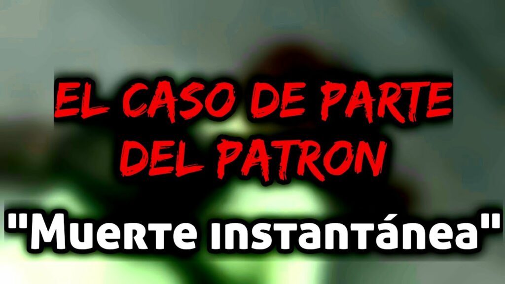 el patron video gore