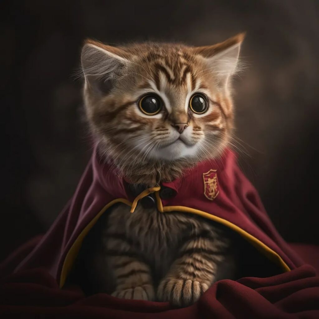 Harry Potter characters as Cats Ads