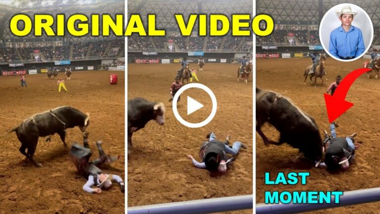 dylan grant bull rider accident video