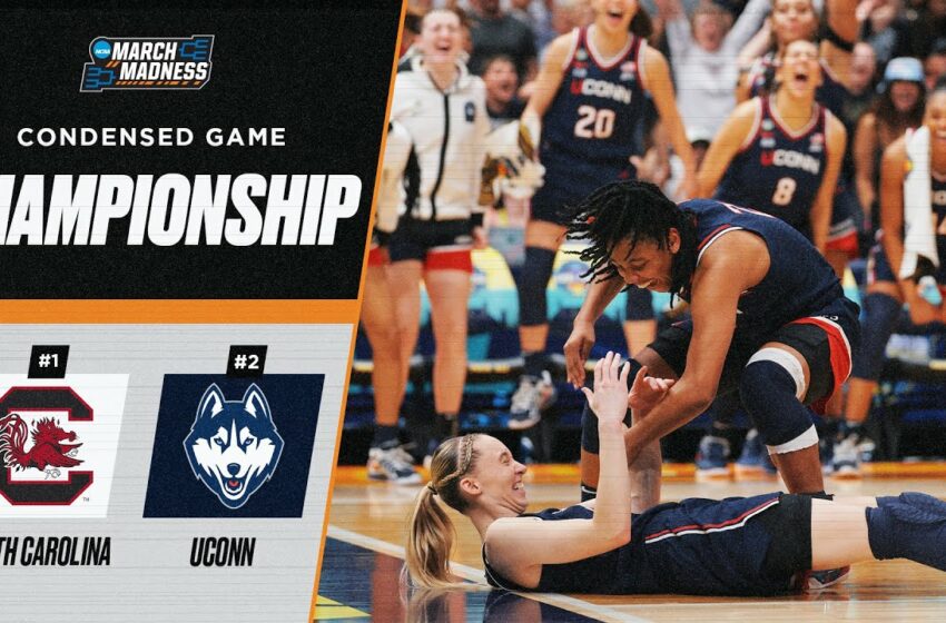 Women’s March Madness 2025: UConn vs South Carolina