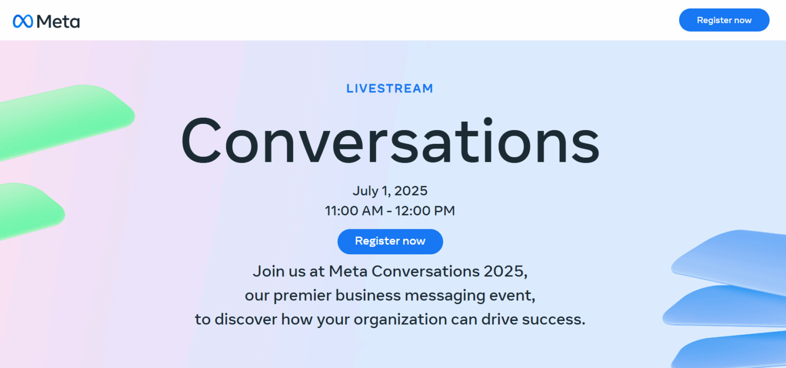 Meta Announces Conversations Conference 2025 in Miami: What to Expect