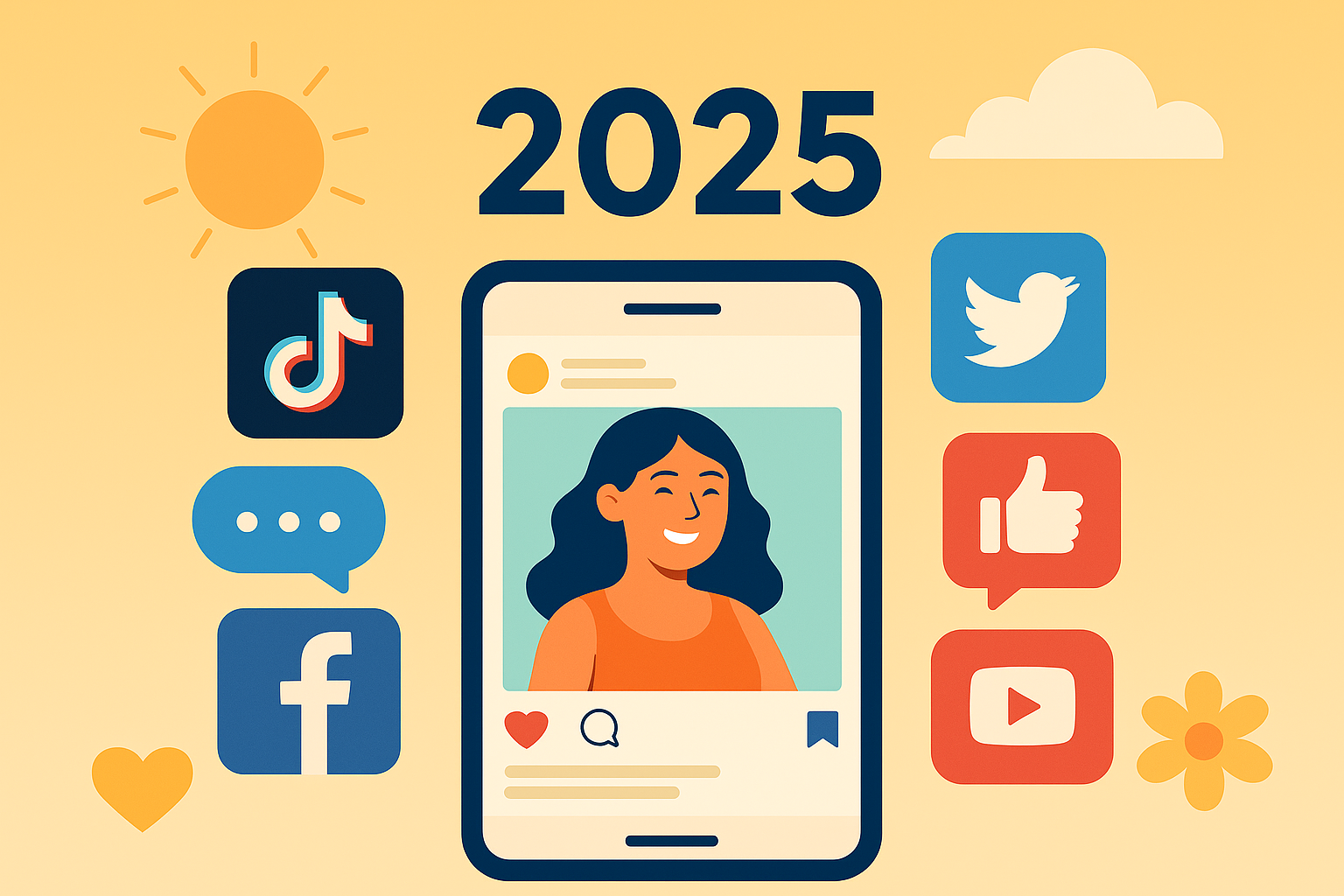 Chiffres clés des réseaux sociaux en juillet 2025
